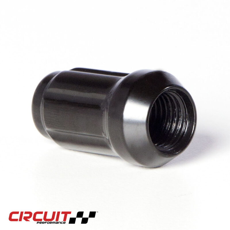 Forged Steel Spline Drive Lug Nut for Aftermarket Wheels: 1/2″-20 Black ...
