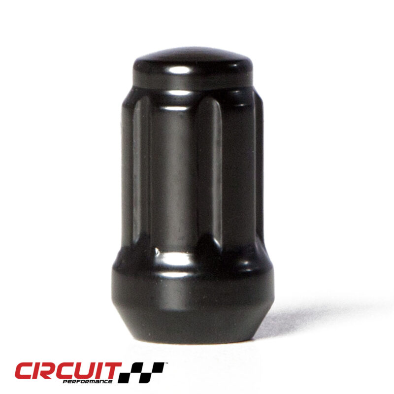 Forged Steel Spline Drive Lug Nut for Aftermarket Wheels: 1/2″-20 Black ...