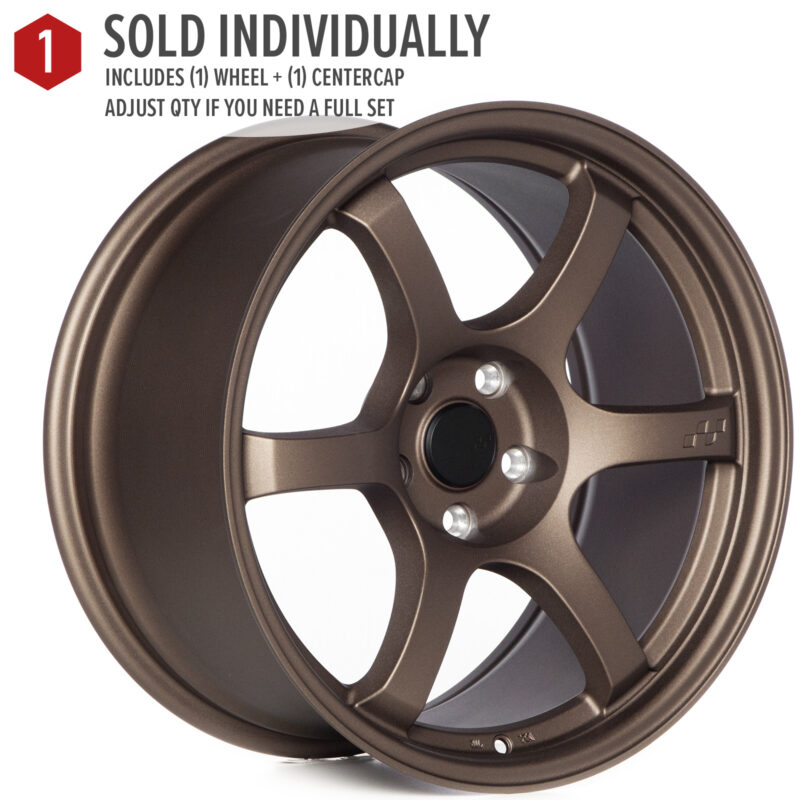 Circuit CSF1 18×9.5 Matte Bronze 5×114.3 [+25mm] - Circuit Performance
